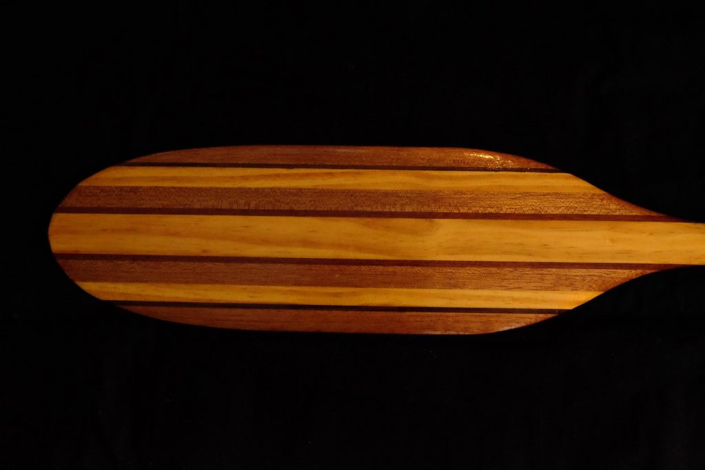 Small laminated Single canoe paddle - Okomoko